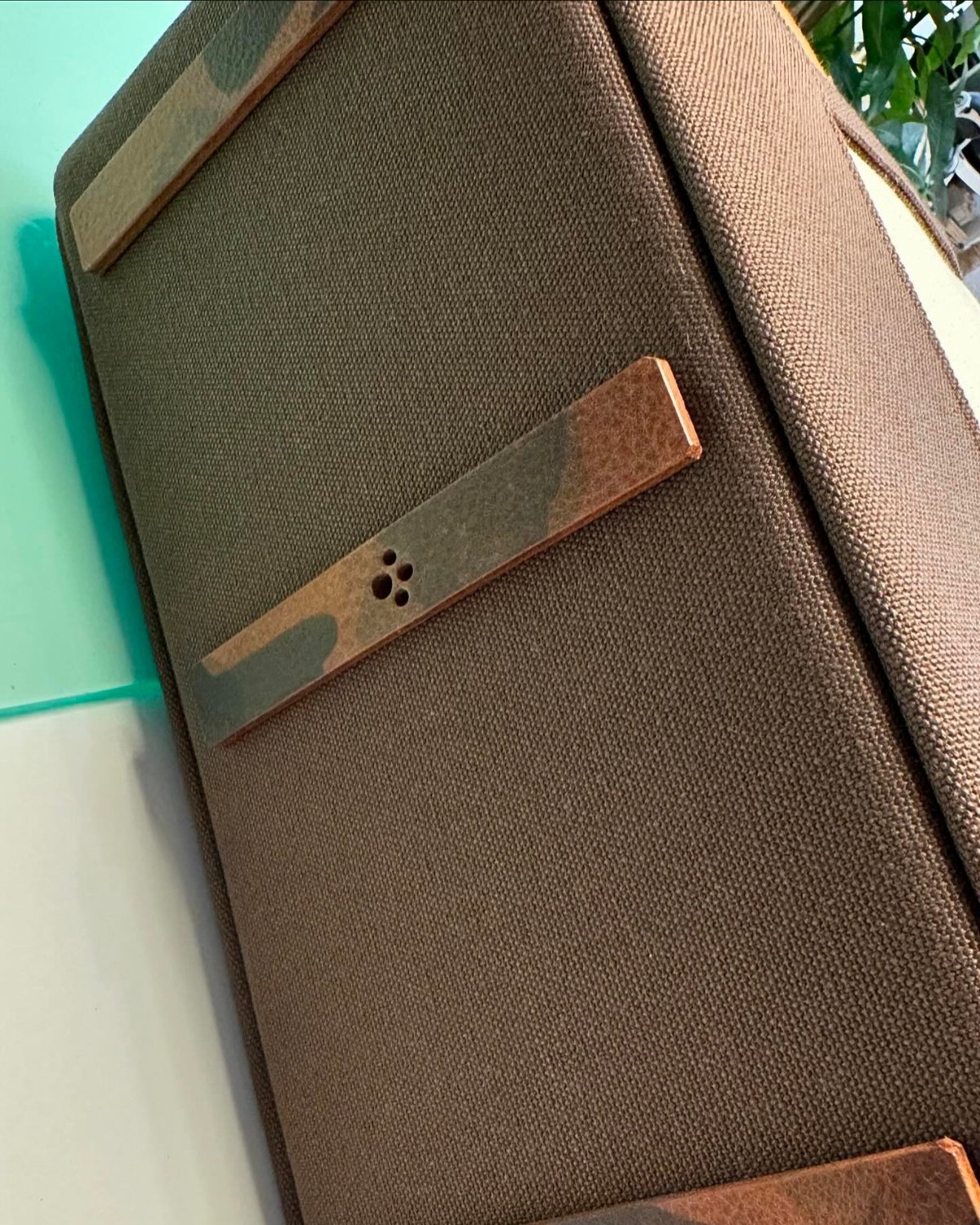 abiBag／J•Paper Leather 】 ダイニーマボストン | abi