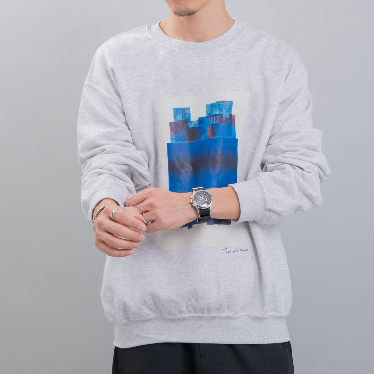 Art print -SWEAT- | So|大人の「フツーの服」専門店 Art print -SWEAT- | So|大人の「フツーの服」専門店