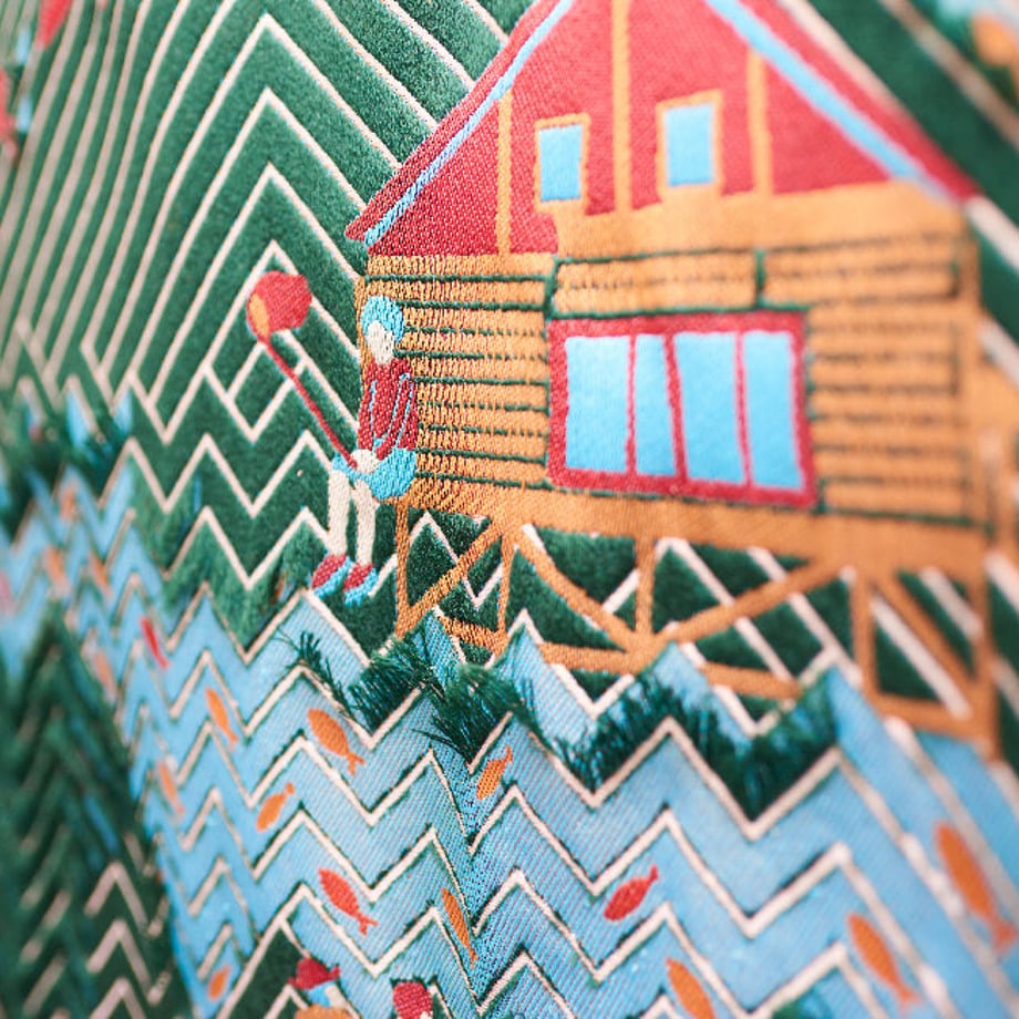 SNIP SNAP SATOYAMA green | fabric