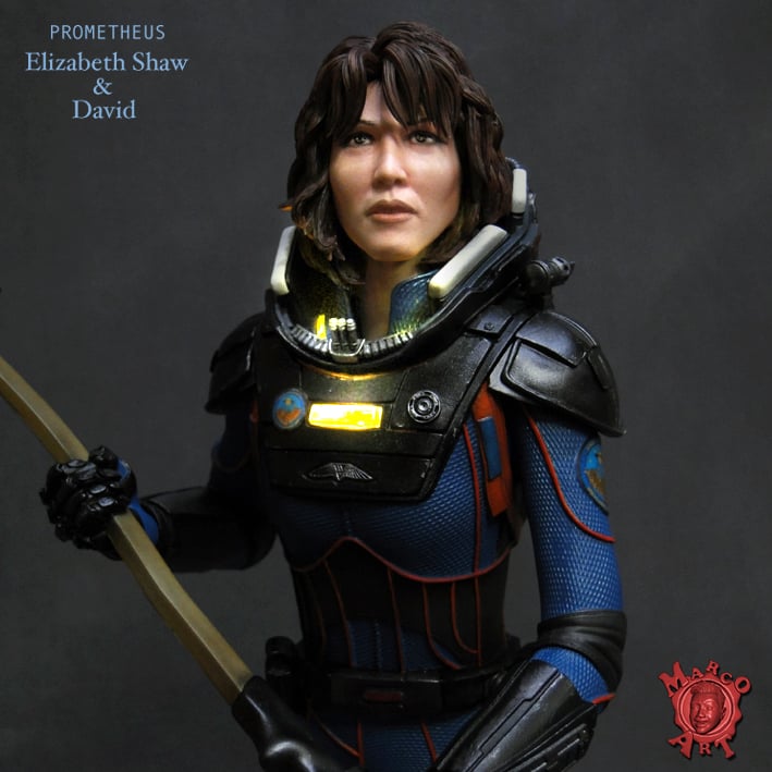 Prometheus Elizabeth Shaw & David 完成品 | Roswell...