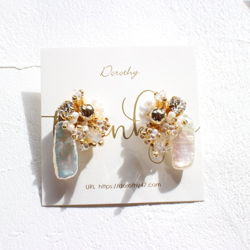 Water Pearl /// Gold・Silver | Dorothy Water Pearl /// Gold・Silver | Dorothy