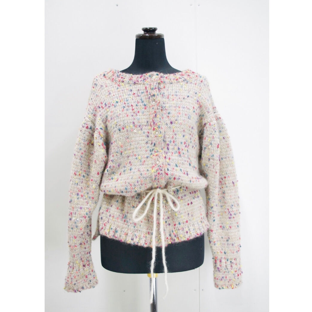 Fluffy wide arm cardigan | L'ANIT