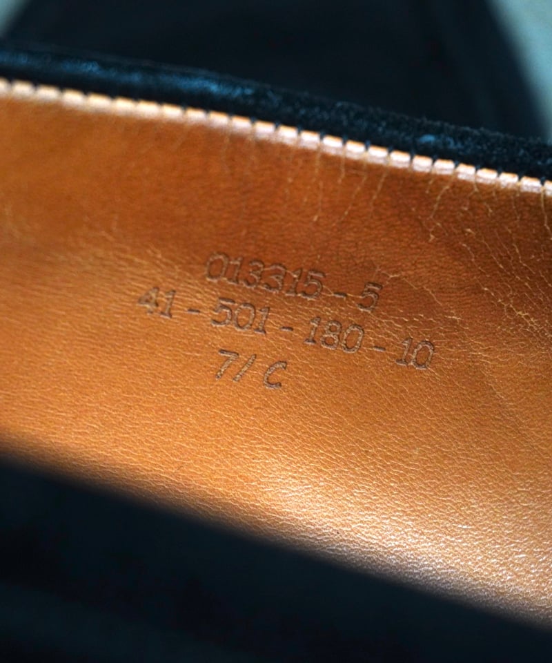 J.M.WESTON】Signature loafer#180 Black Suede 7 J.M.WESTON】Signature loafer#180 Black Suede 7