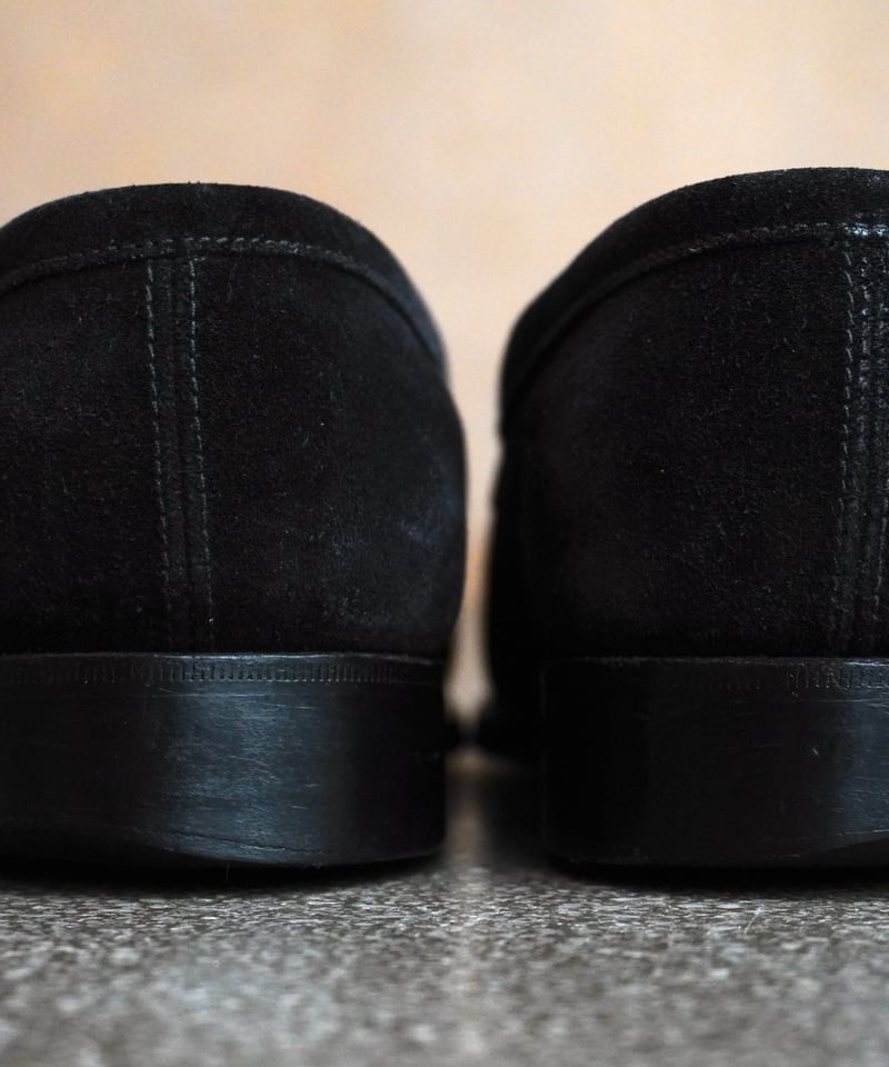 J.M.WESTON】Signature loafer#180 Black Suede 7 J.M.WESTON】Signature loafer#180 Black Suede 7