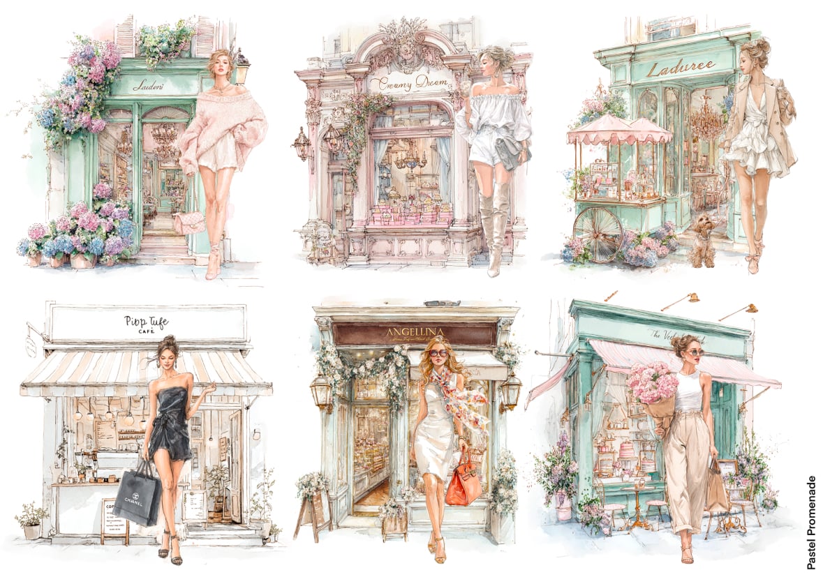 Pastel Promenade | solodesignworks