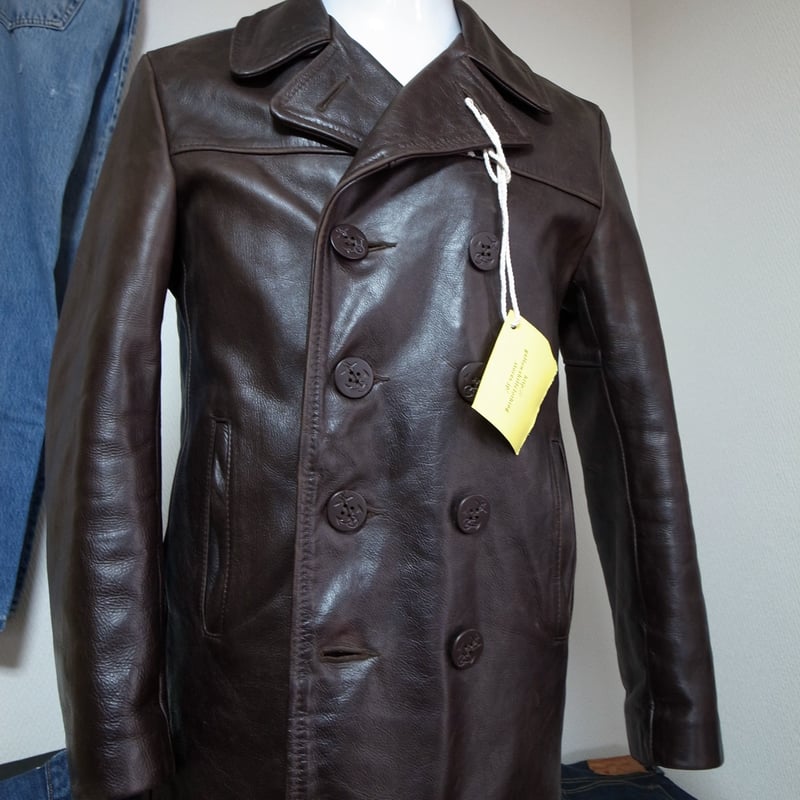 Schott leather P coat 日本サイズL程度 used | Gallows H Schott leather P coat 日本サイズL程度 used | Gallows H