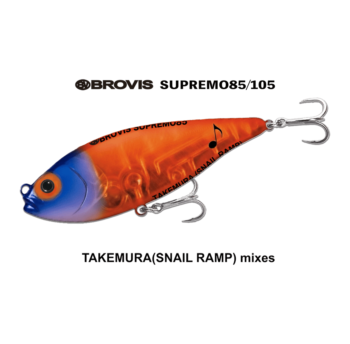 2025 SNAIL RAMP 音符LOGO Tシャツ BROVISスプレモ85 TAKEMU...