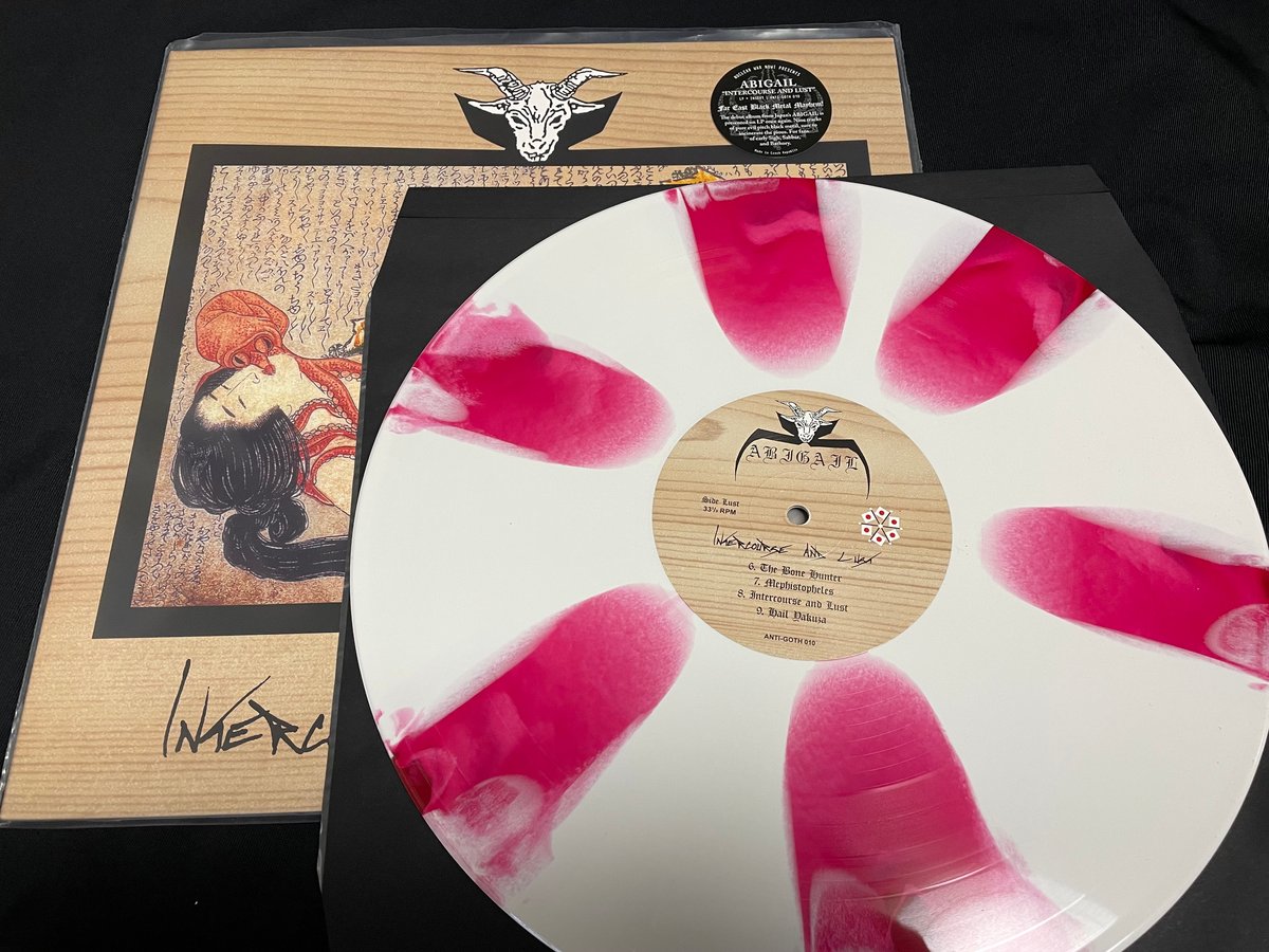 Abigail "Intercourse & lust" Rising Sun LP ver...