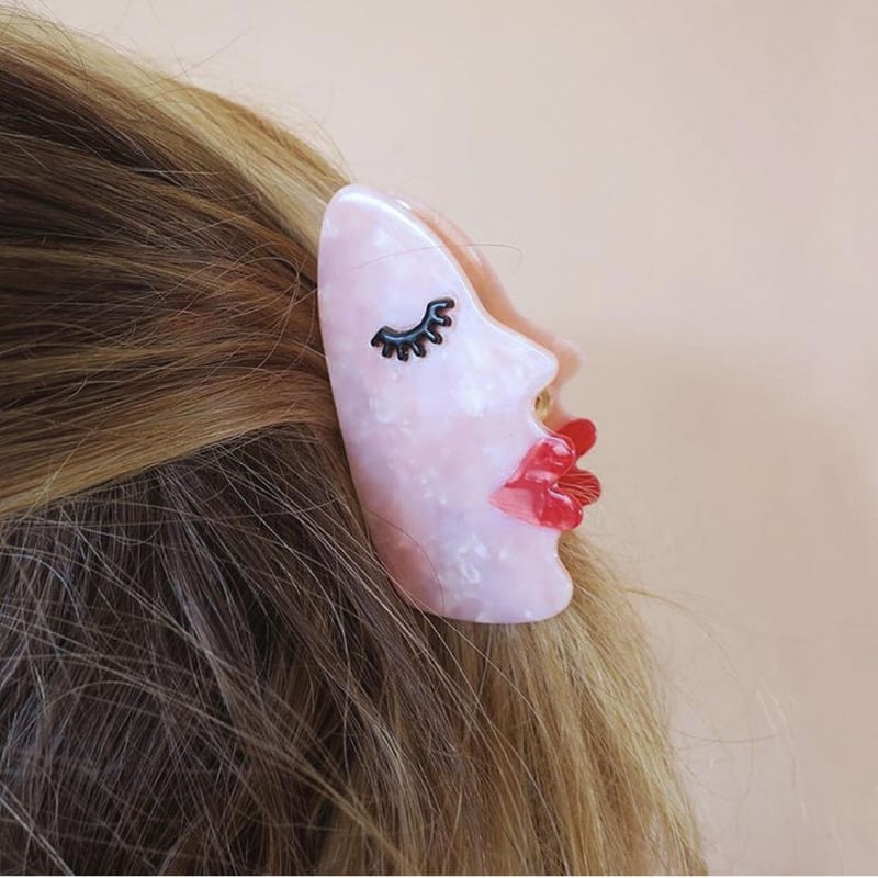 Coucou Suzette】FACE ヘアクリップ | goldandbouncy Coucou Suzette】FACE ヘアクリップ | goldandbouncy