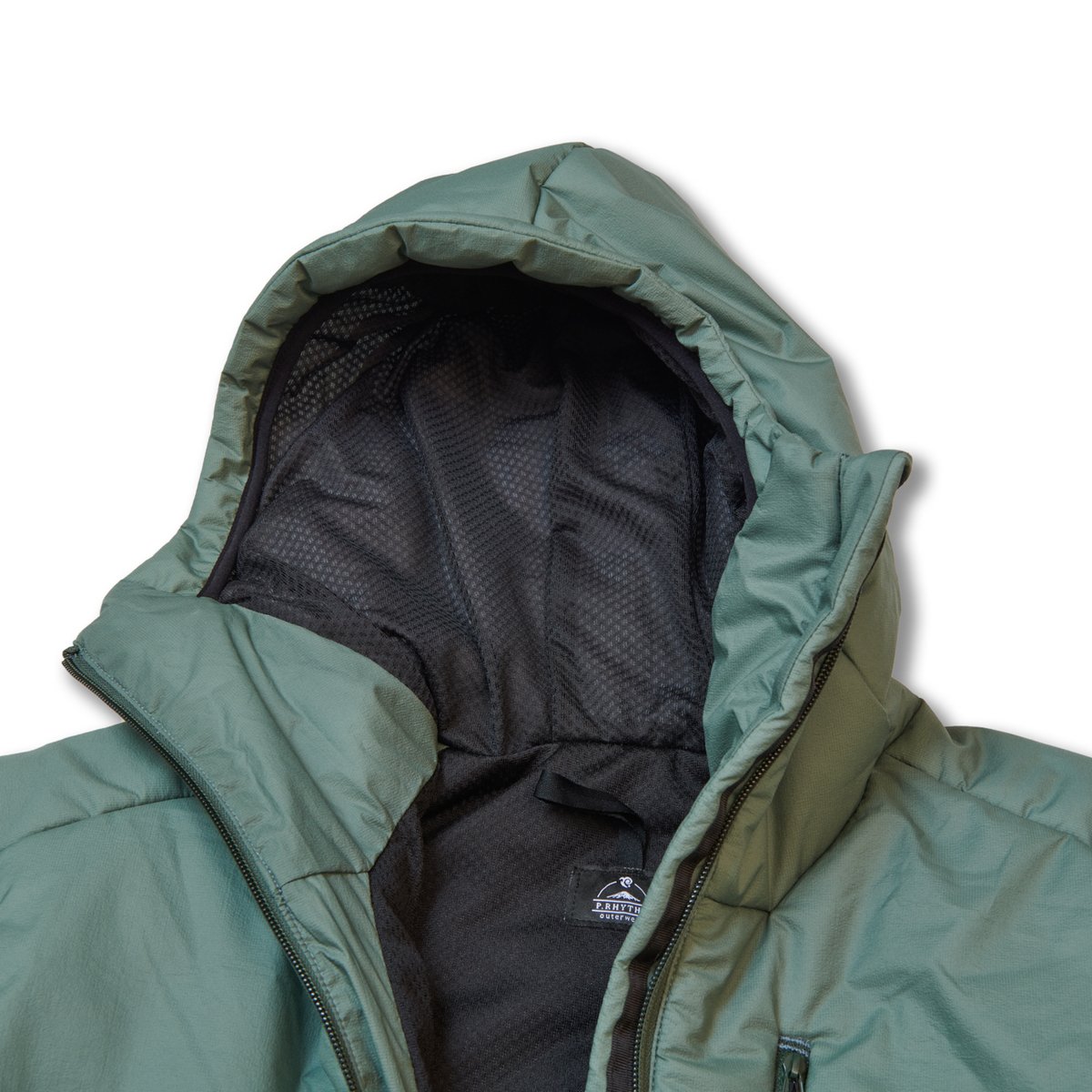 INSULATION HOOD ZIP JACKET / Color：GRAY | P.RHY...
