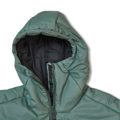 INSULATION HOOD ZIP JACKET / Color：GRAY | P.RHY...