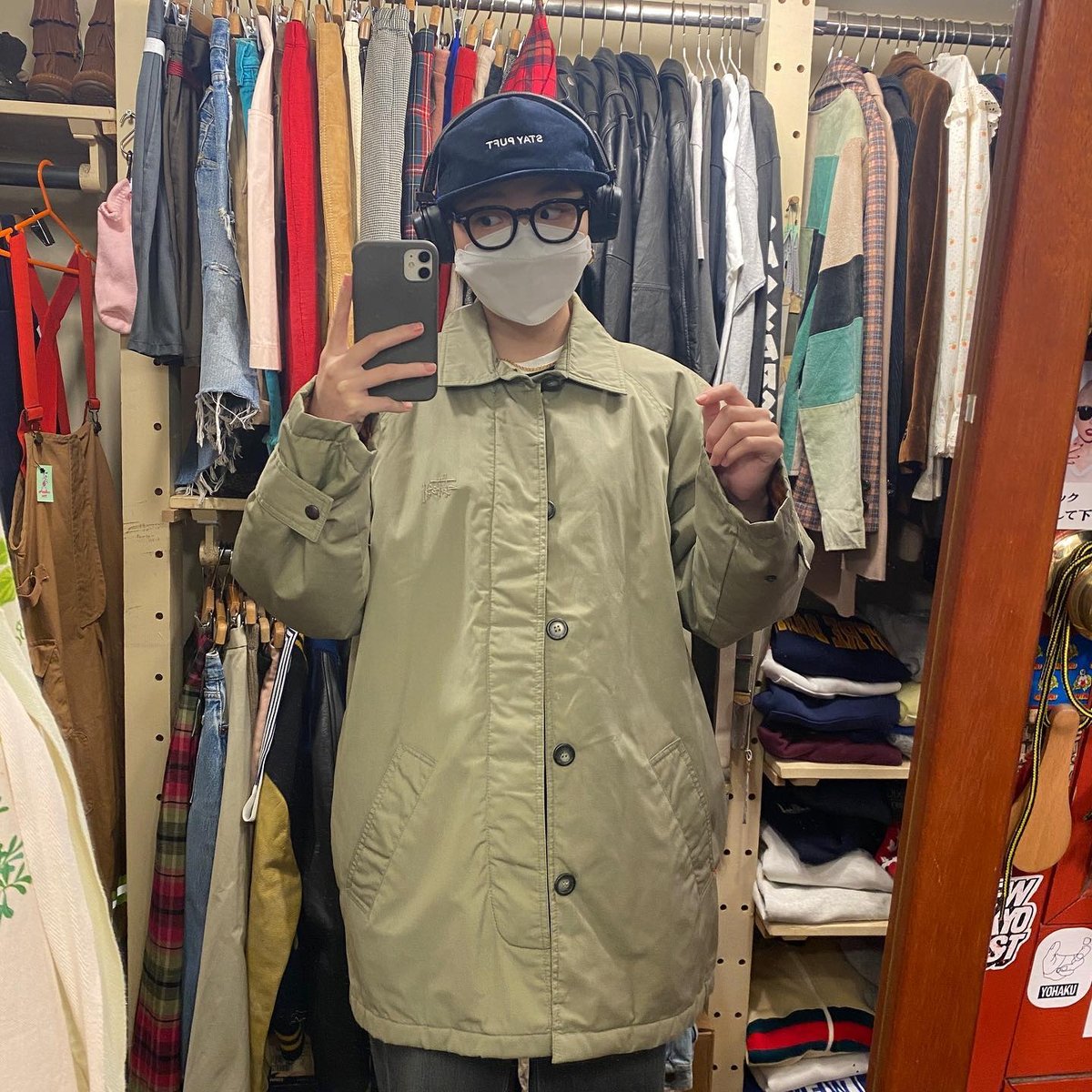 90's Stussy!ステンカラーのハーフコート | garden730 90's Stussy!ステンカラーのハーフコート | garden730