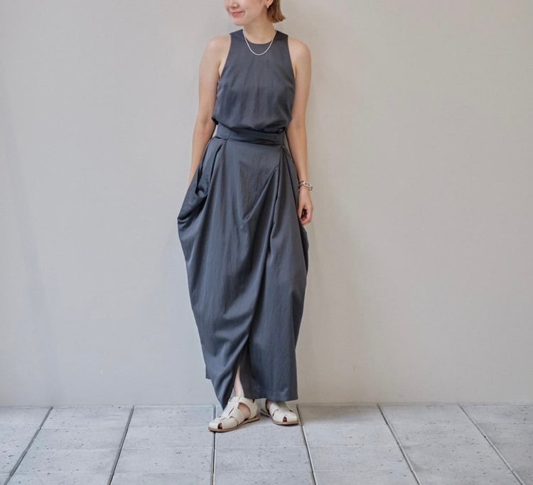 TODAYFUL トゥデイフル Satin Drape Skirt 12410803 | AM TODAYFUL トゥデイフル Satin Drape Skirt 12410803 | AM