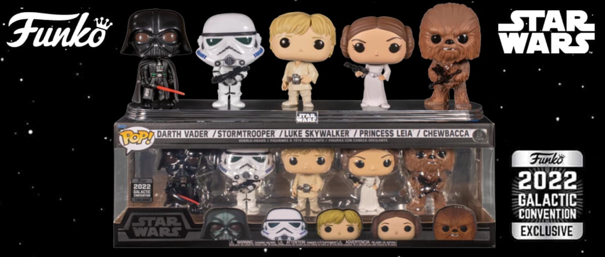 スター・ウォーズ セレブレーション 2022 限定ファンコポップが スター・ウォーズ セレブレーション 2022 限定ファンコポップが