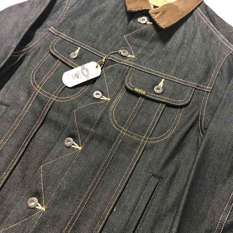 BLUCO ブルコ DENIM TRUCKER JACKET デニムトラッカージャケット BLUCO ブルコ DENIM TRUCKER JACKET デニムトラッカージャケット