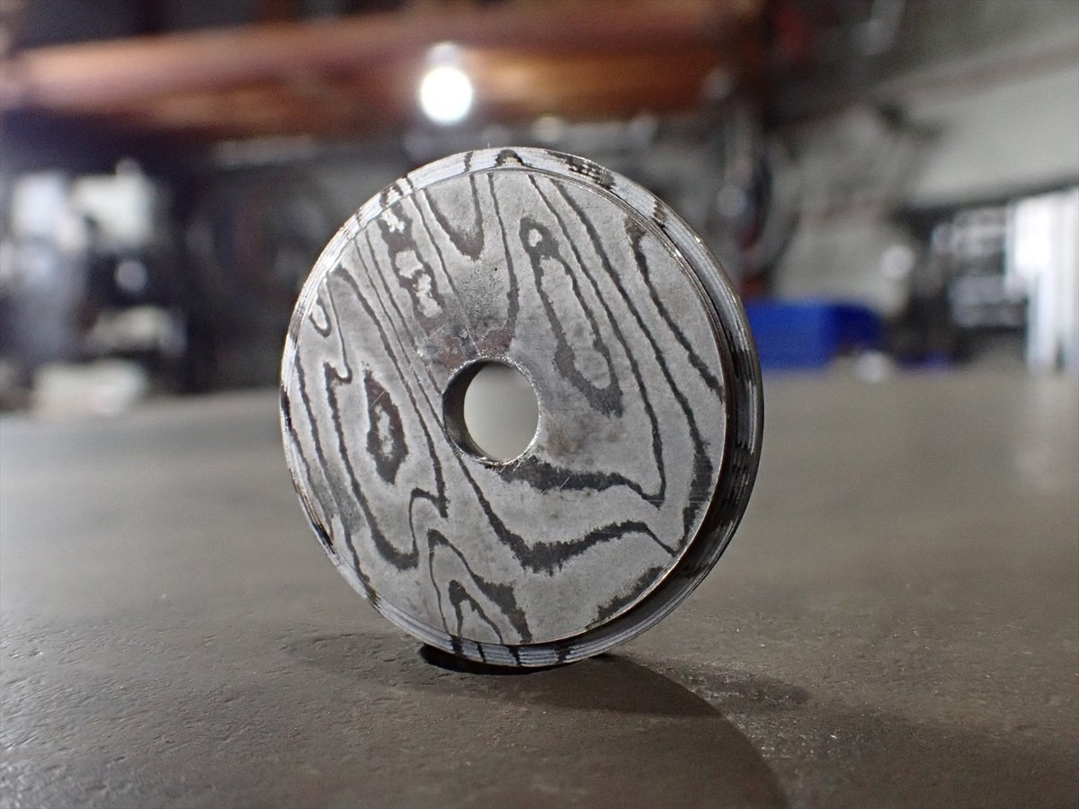REW10 STAINLESS DAMASCUS HEADCAP 1-1/8 No.3 | R...