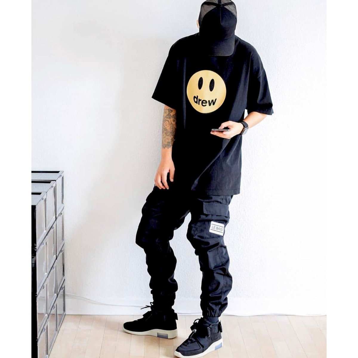 Drew House/Mascot Tshirts BLACK | BINGOSTAR ・ ビ Drew House/Mascot Tshirts BLACK | BINGOSTAR ・ ビ