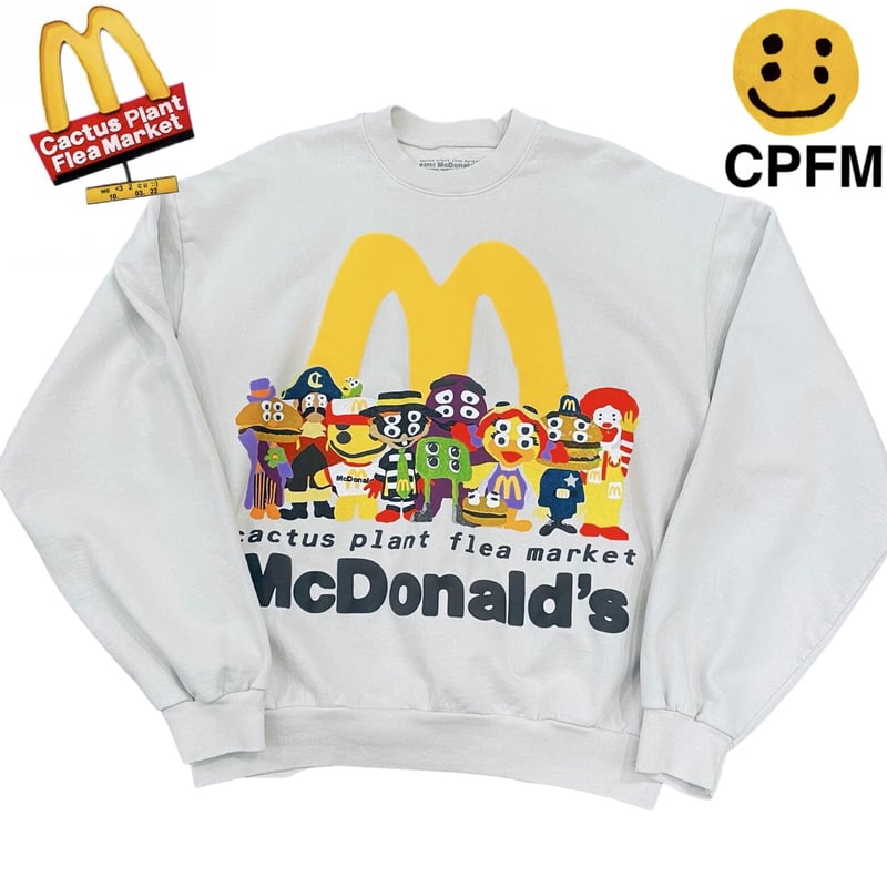 CPFM × McDonald's / buddy and friends crewneck CPFM × McDonald's / buddy and friends crewneck
