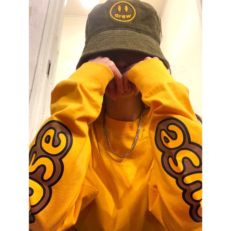 Drew House/LOGO Longsleeve YELLOW | BINGOSTAR ・ Drew House/LOGO Longsleeve YELLOW | BINGOSTAR ・