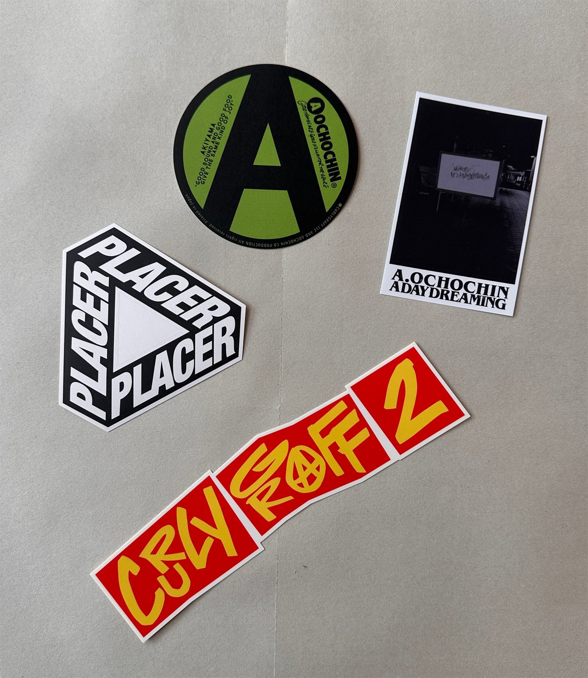 STICKER SET [B] | placer-workshop