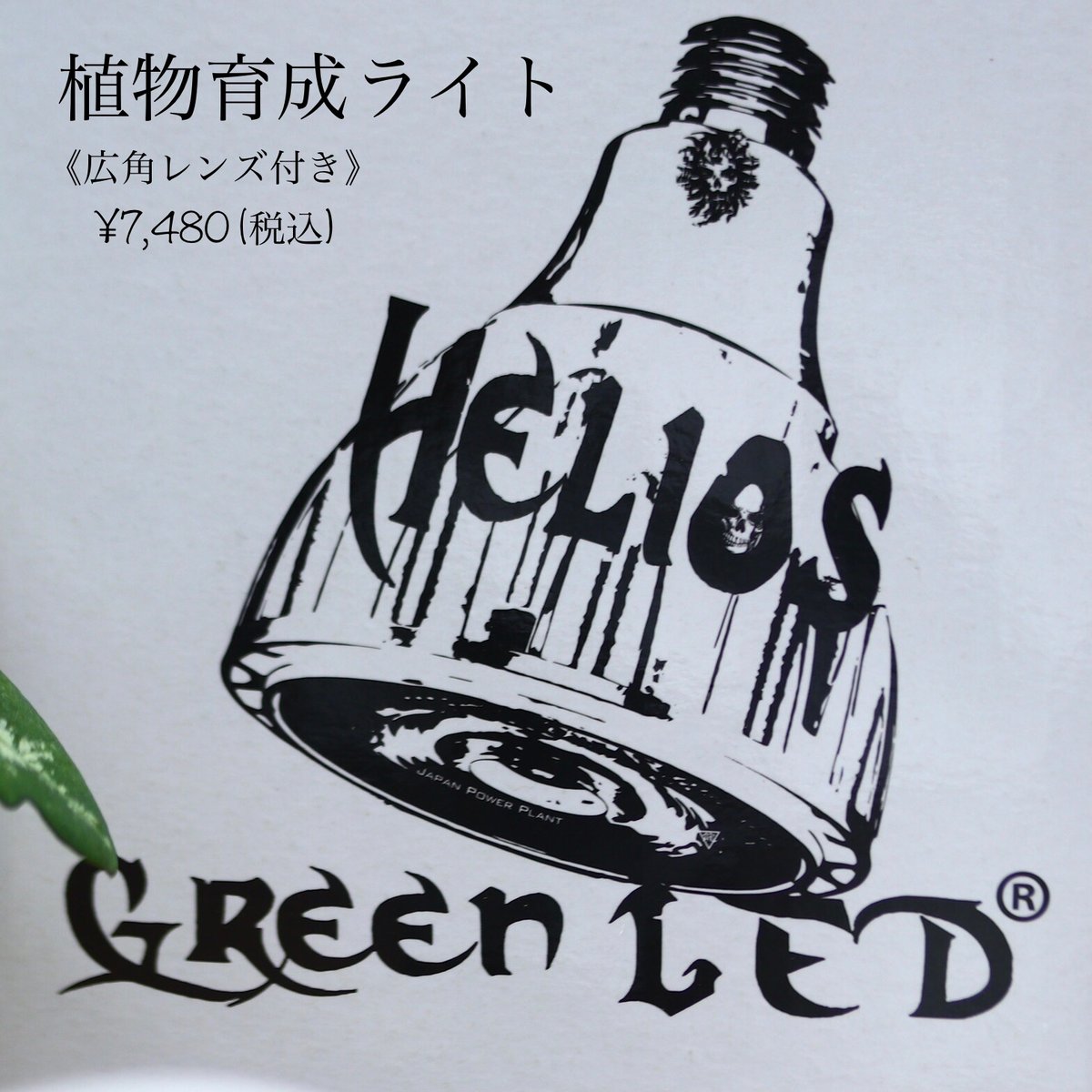 Helios Green LED HG24 植物育成ライト | 芽の巣山