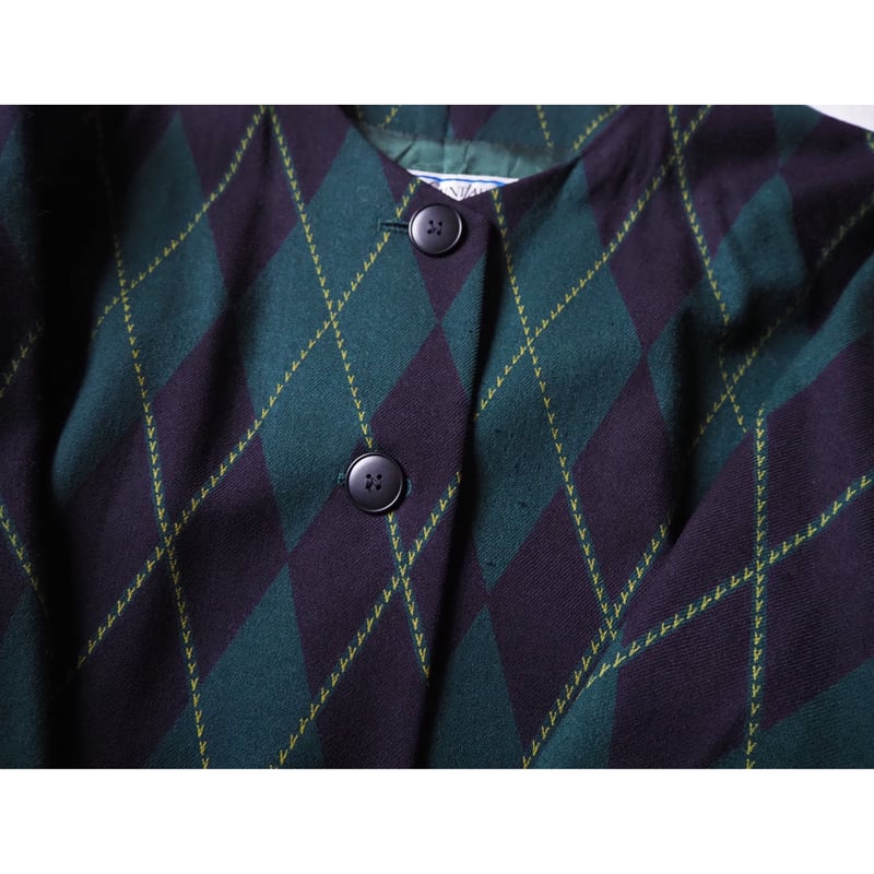 YVES SAINT LAURENT イヴサンローラン グリーン ジャケット YVES SAINT LAURENT イヴサンローラン グリーン ジャケット
