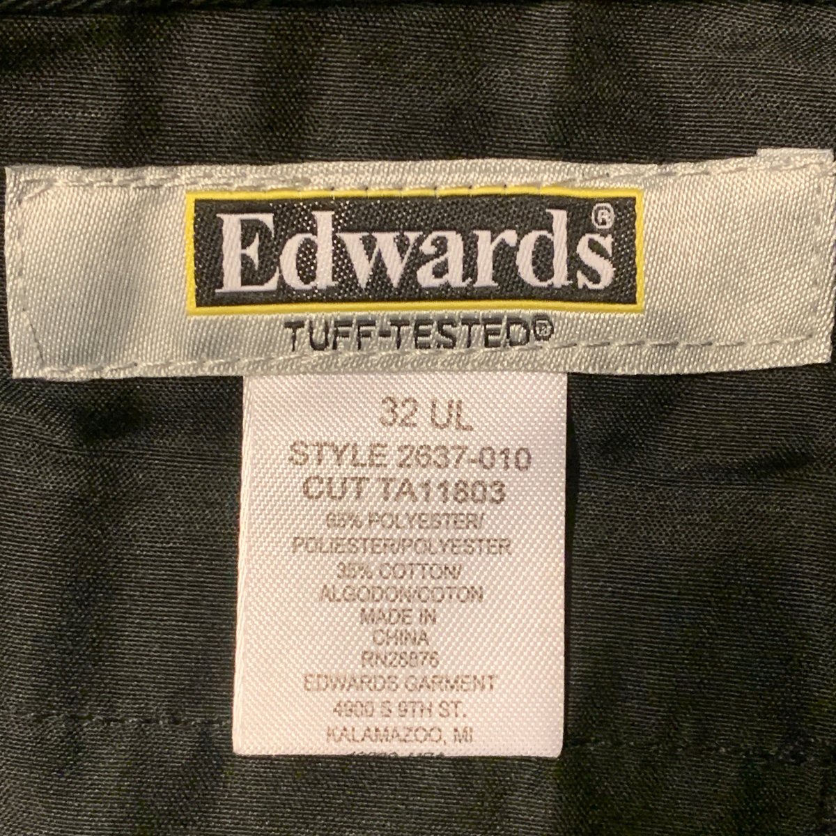 Edwards Garment/UTILITY CHINO PLEATED FRONT PAN...