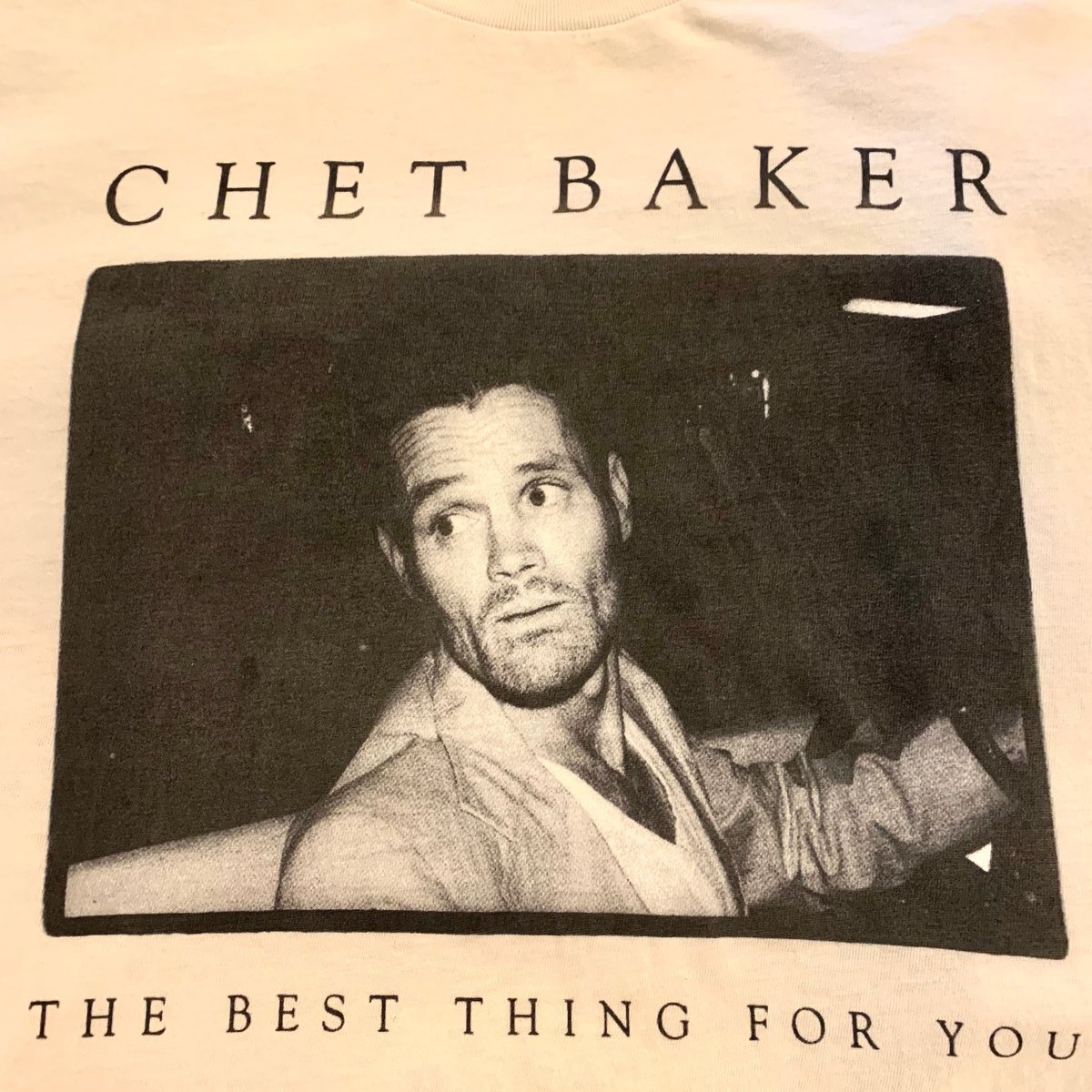 Vintage late 80s Chet Baker T-shirt | slowpoke Vintage late 80s Chet Baker T-shirt | slowpoke