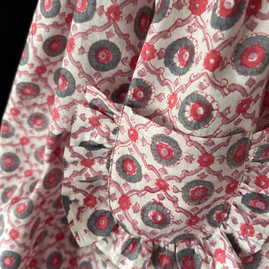 Block print pyjama pants Pink1点のみ | Sugri Offic...