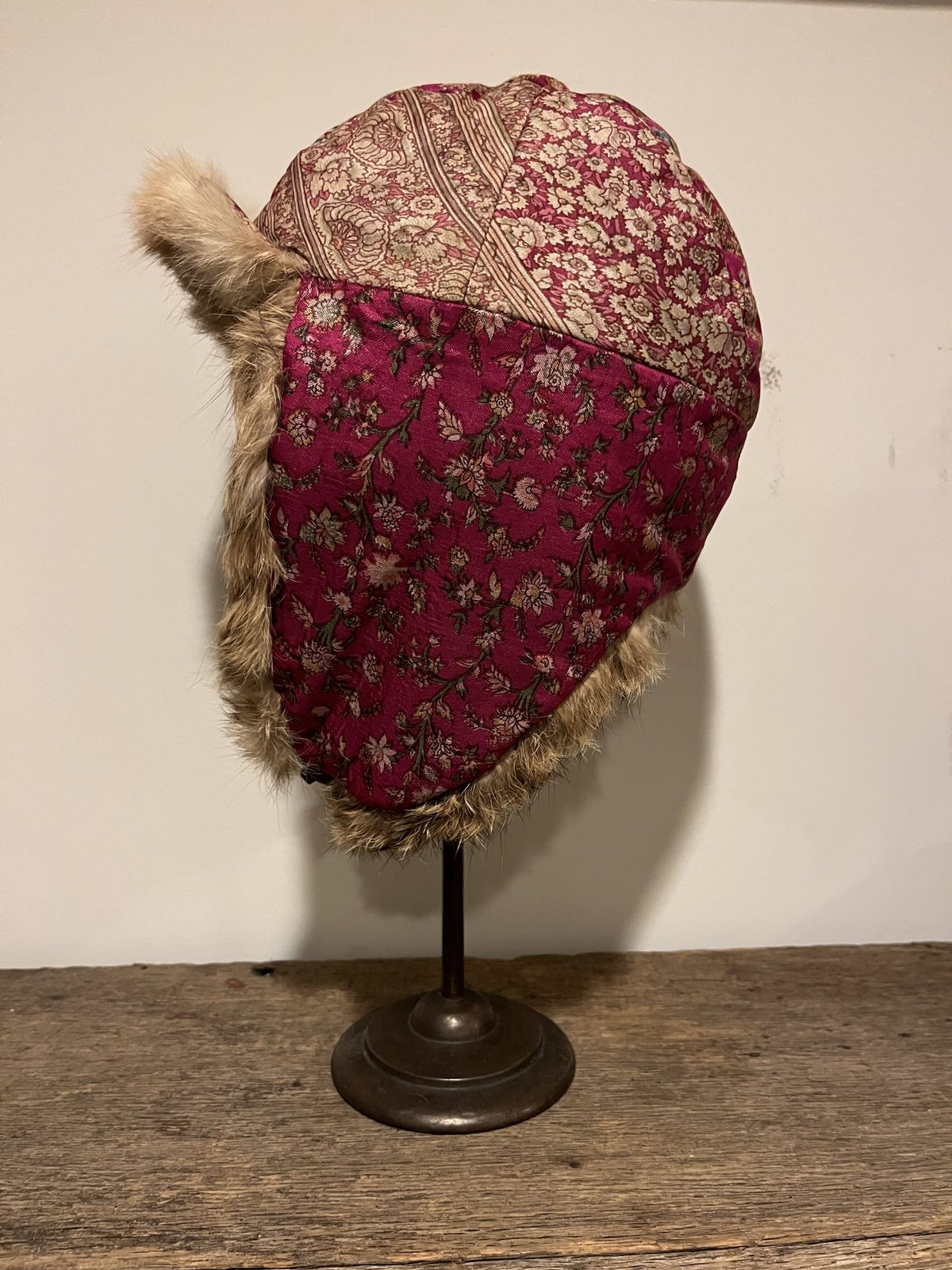 ラビットファーパイロットキャップ1点物 | Sugri Official Online Store