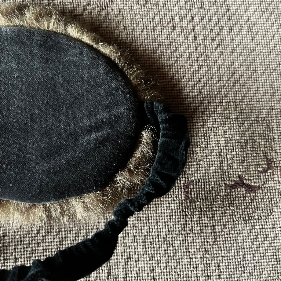 Fake fur eye mask leopardフェイクファーアイマスク レオパード | S...