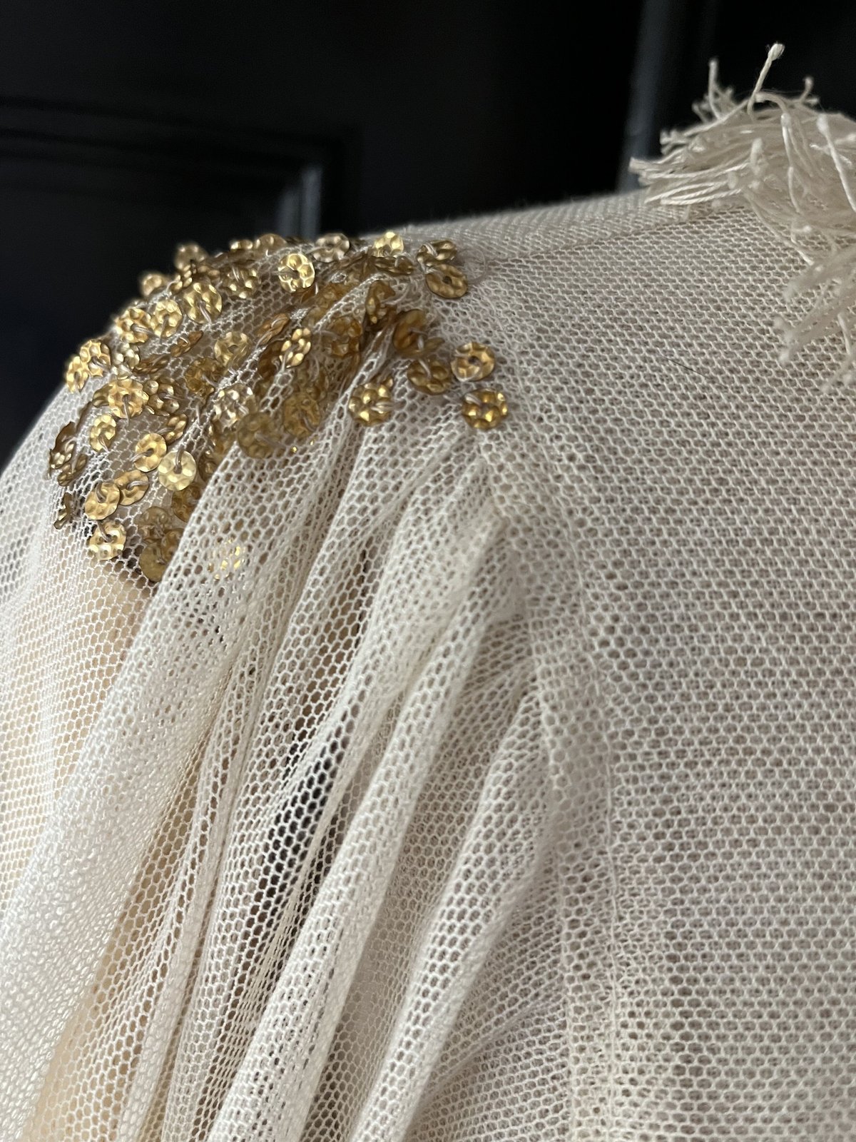 Cotton tulle blouse | Sugri Official Online Store