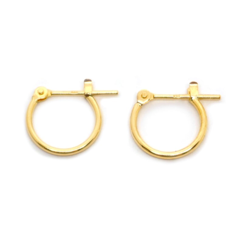 K18クロッシングフープピアス10 | ÜME Online shop / ユーミー 公 K18クロッシングフープピアス10 | ÜME Online shop / ユーミー 公