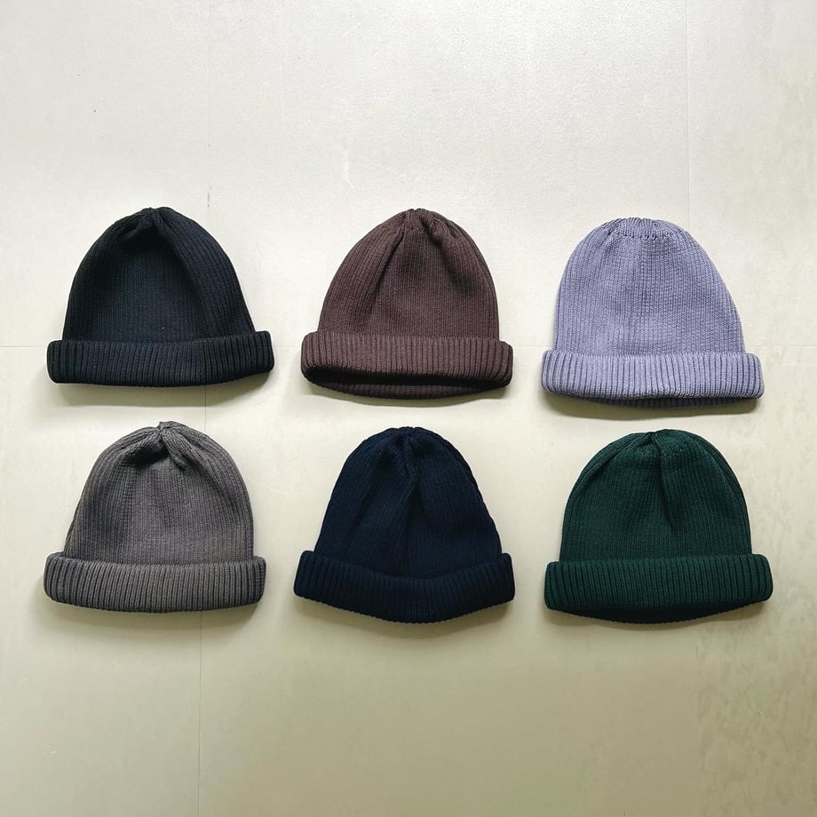 ROTOTO “COTTON ROLL UP BEANIE” | rangelife onli...