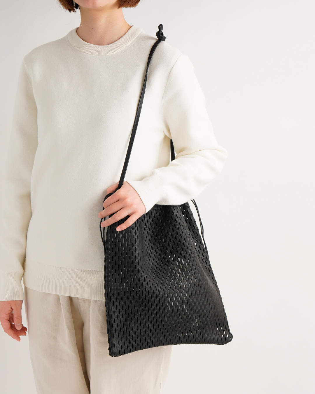 "NET" SHOULDER BAG L ( 3 colors ) | i ro se ...
