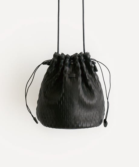 "net" bucket mini bag ( BLACK ) | i ro se Offi...