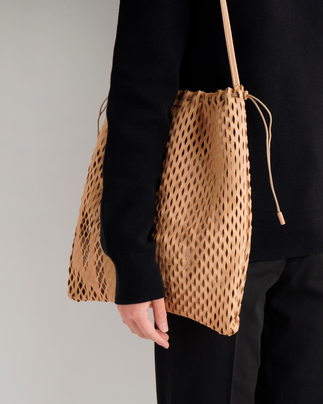 "NET" SHOULDER BAG L ( 3 colors ) | i ro se ...