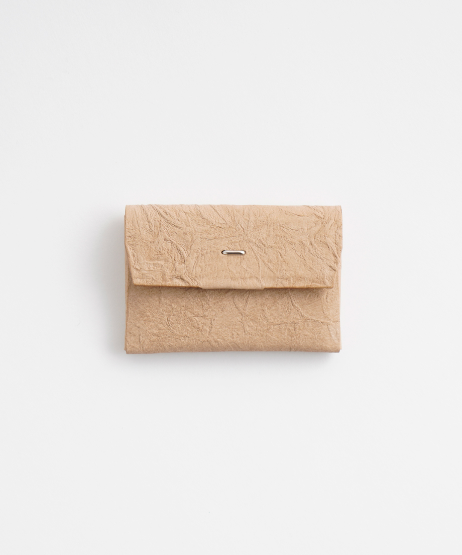 PAPER CARD CASE / WALLET ( L.BROWN / BLACK ) | ...