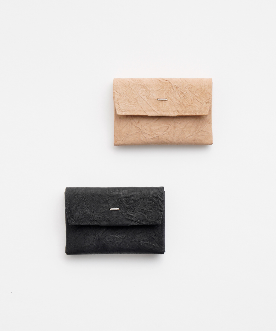 PAPER CARD CASE / WALLET ( L.BROWN / BLACK ) | ...