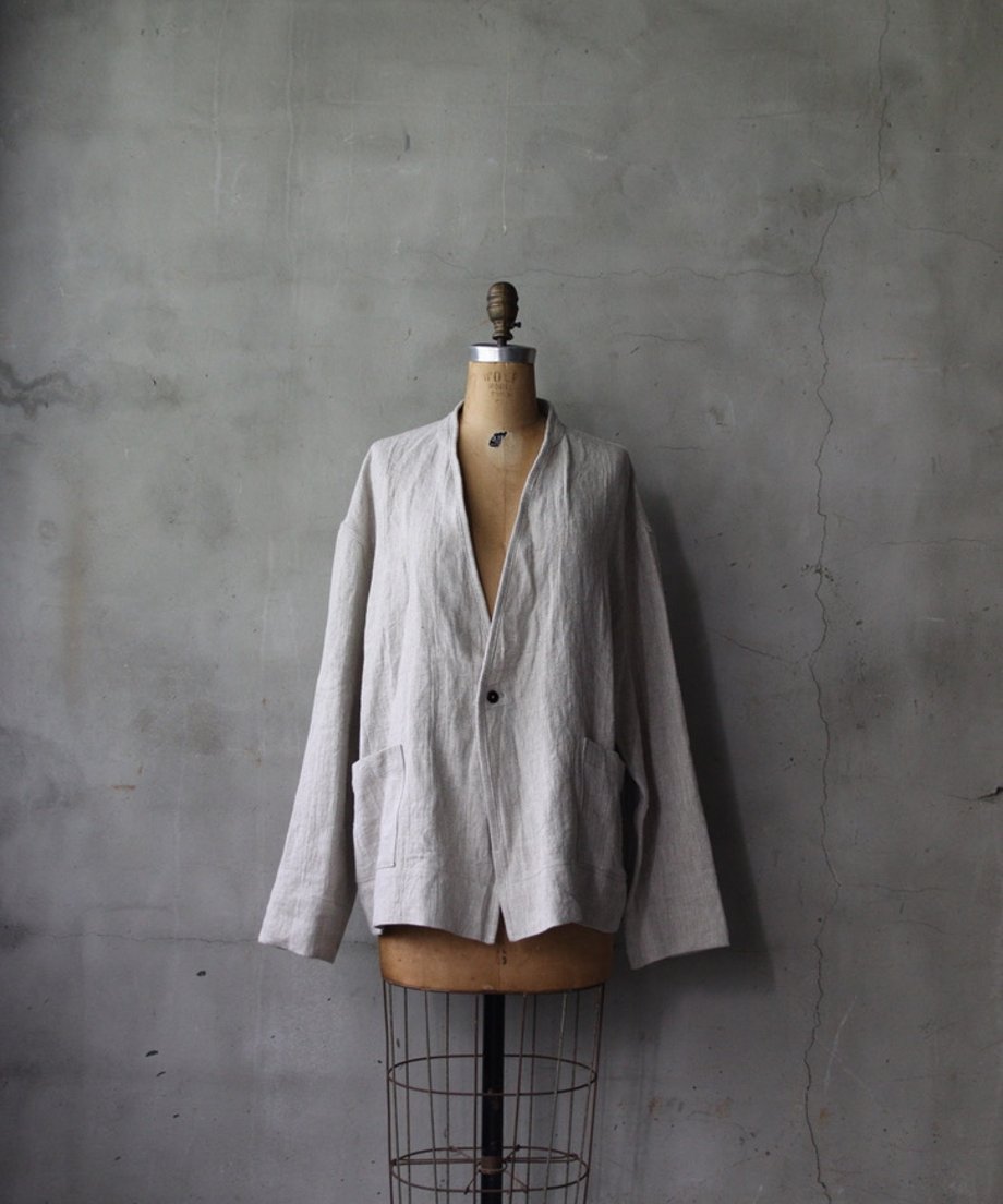 klauseクロイゼ / Belarus Linen Gown Short / kla-250...