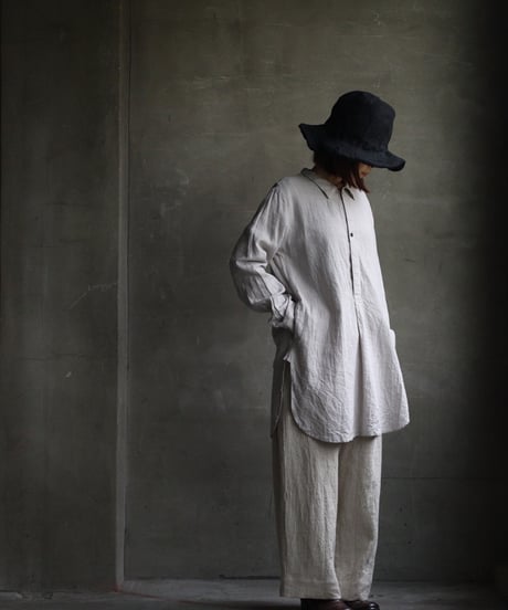 cavane キャヴァネ / Chemise Maison With Col Linen&Co...