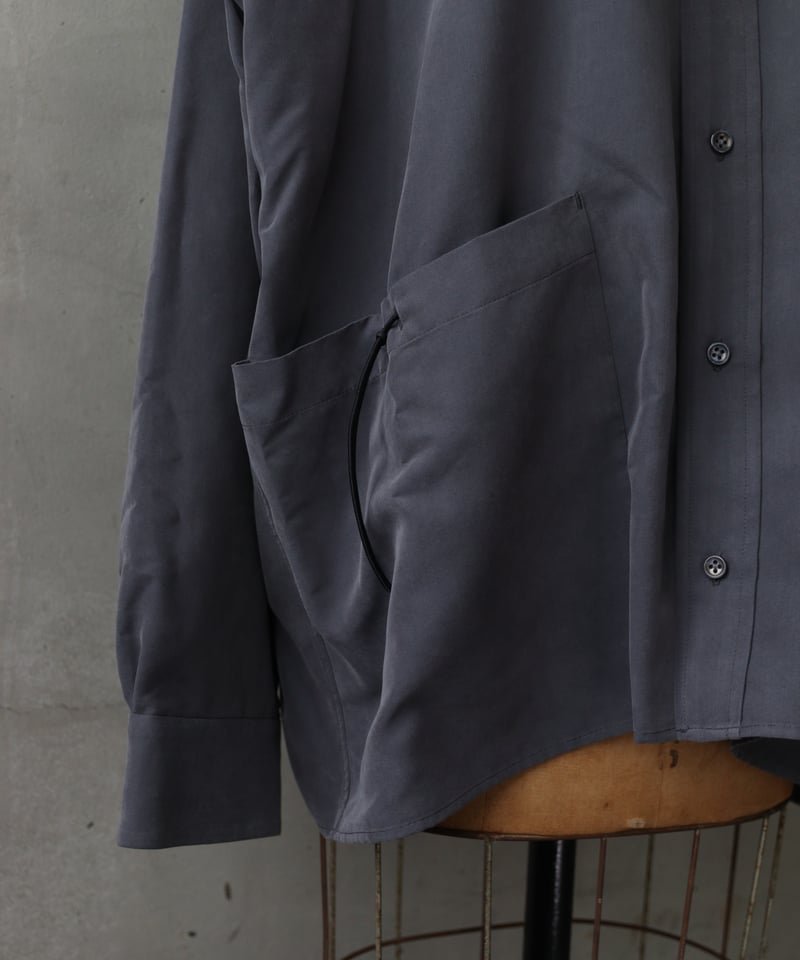 Dulcamaraドゥルカマラ / コードポケットロングSLシャツUNISEX Dulcamaraドゥルカマラ / コードポケットロングSLシャツUNISEX