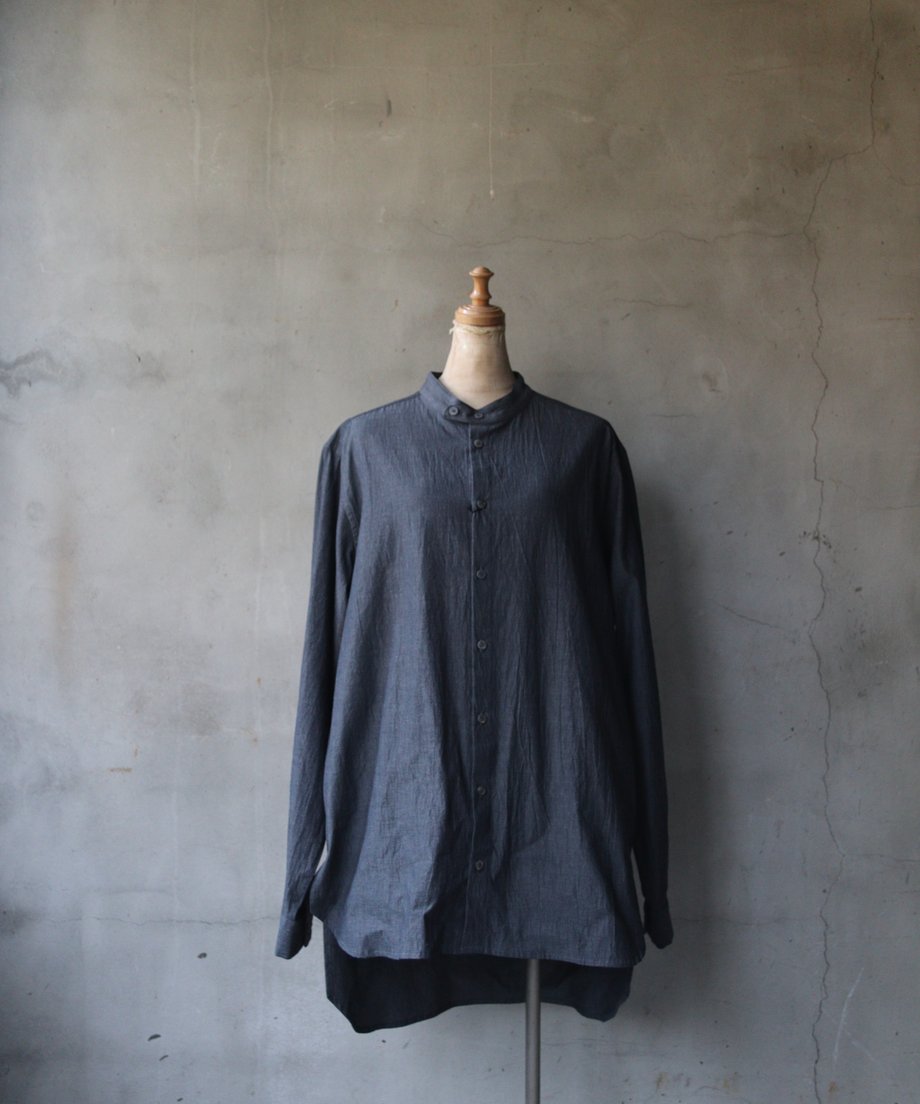 cavane キャヴァネ / Stand col shirtシャツ / ca-23151