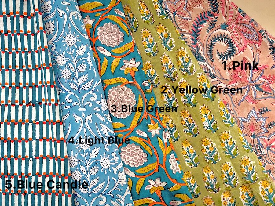 Sanganer Block Printed Mermaid Skirt | GAYA ｜On...