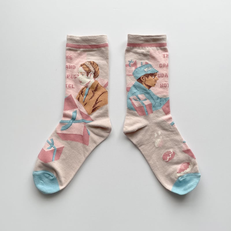Movie Socks|Grand Budapest Hotel socks | はちみせ (83) Movie Socks|Grand Budapest Hotel socks | はちみせ (83)