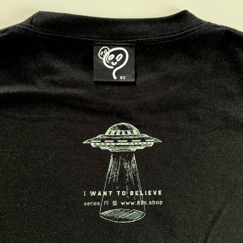 83 original / I WANT TO BELIEVE Tシャツ 森|A:Black 83 original / I WANT TO BELIEVE Tシャツ 森|A:Black