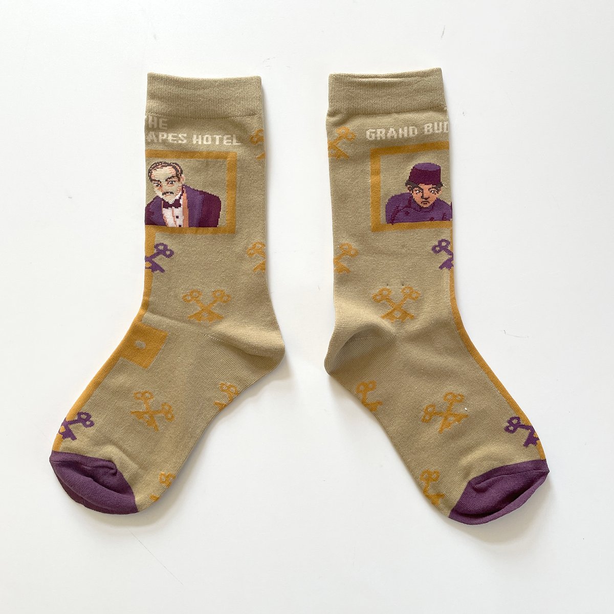 Movie Socks|Grand Budapest Hotel socks | はちみせ (83) Movie Socks|Grand Budapest Hotel socks | はちみせ (83)