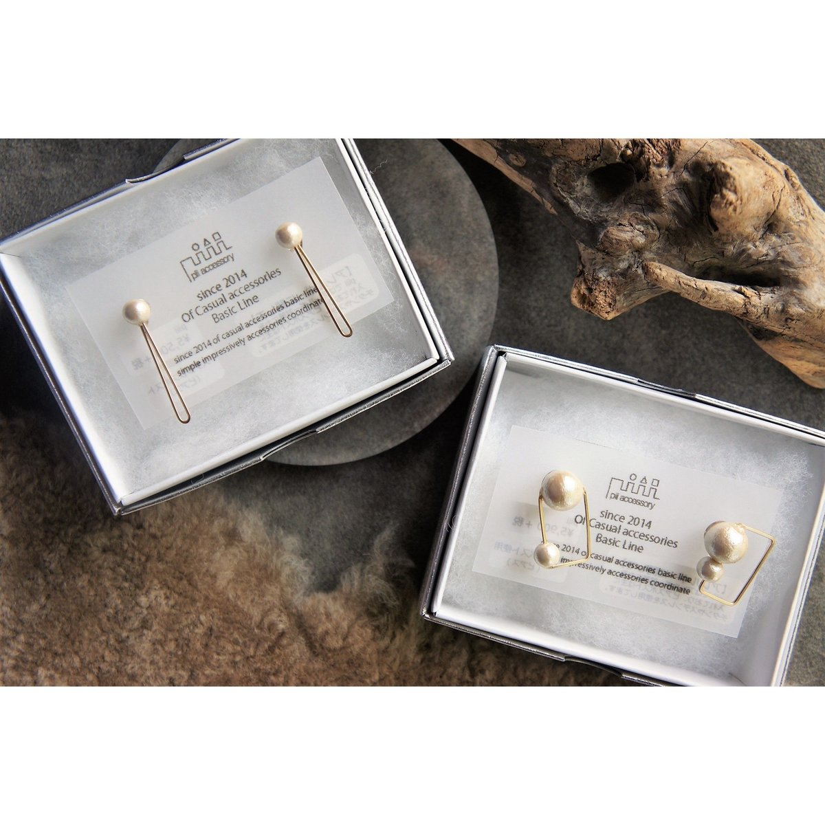 【14kgf】turaraピアス・イヤリング | piii