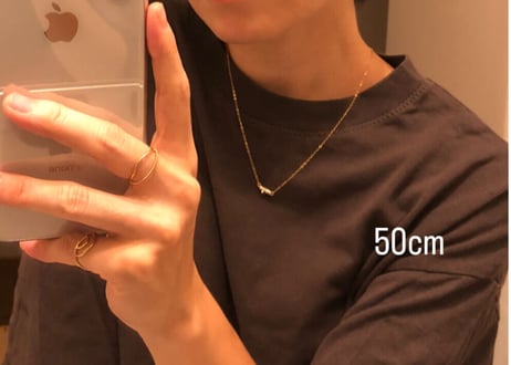 【14kgf】ネックレス（カレンシルバー40cm/50cm/60cm) | piii