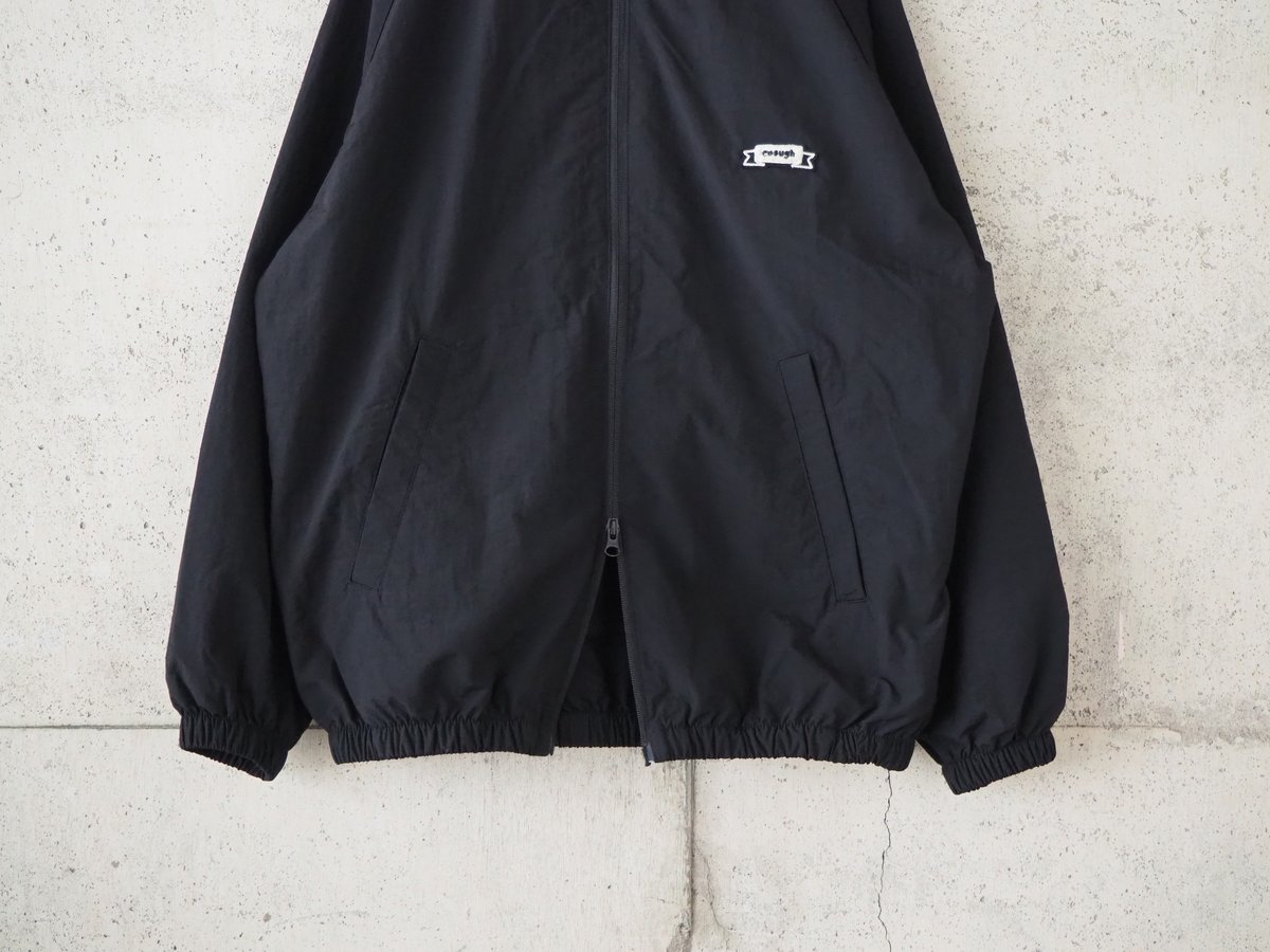 enough〈イナフ〉NYLON TRACK JACKET BLACK | e n o u g h enough〈イナフ〉NYLON TRACK JACKET BLACK | e n o u g h